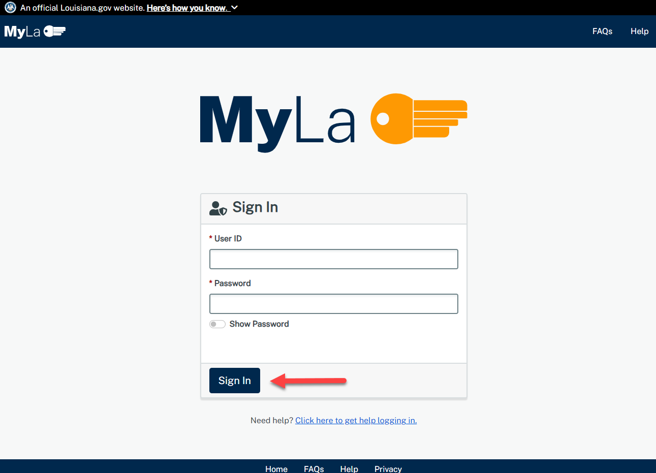 MyLa Account FAQ – Data System Support